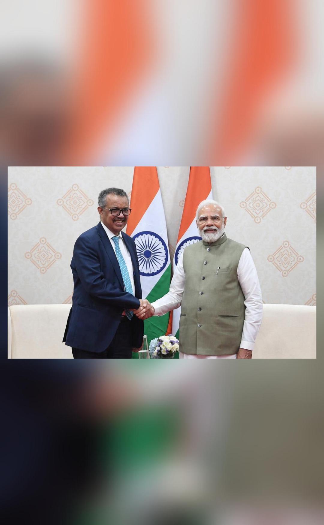 Thank you my friend Tulsi Bhai: PM Modi as WHO chief Tedros ...