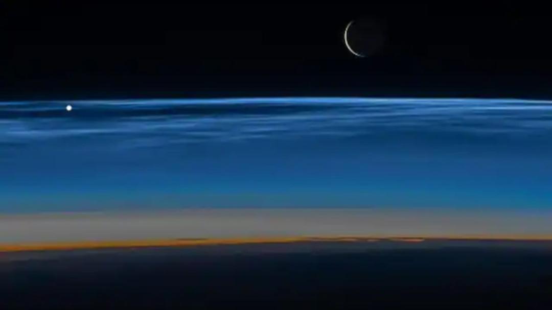 NASA shares stunning Moonrise image captured from ISS | Science News ...