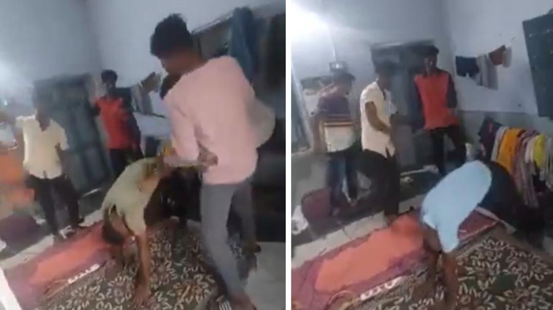 Violent ragging video at private college in Andhra goes viral ...