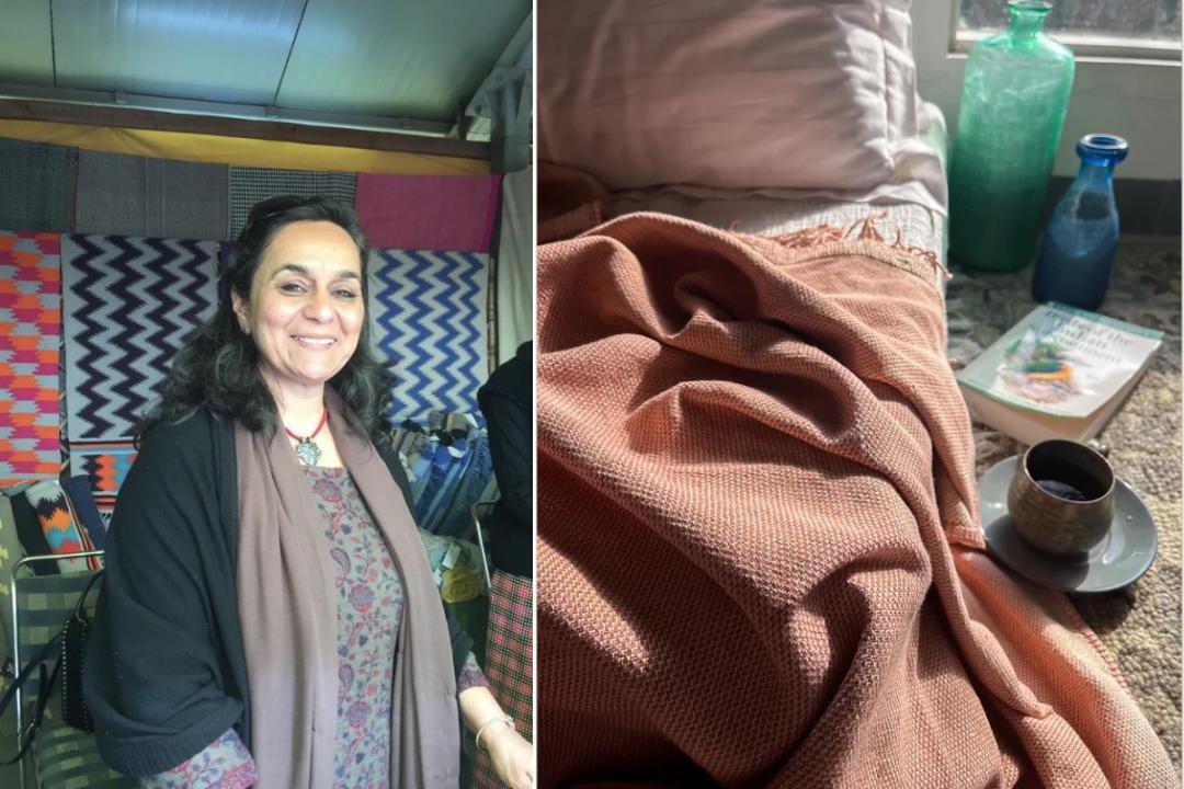 How Kiran Singh revived Punjab’s traditional hand-woven Khes | Feel ...