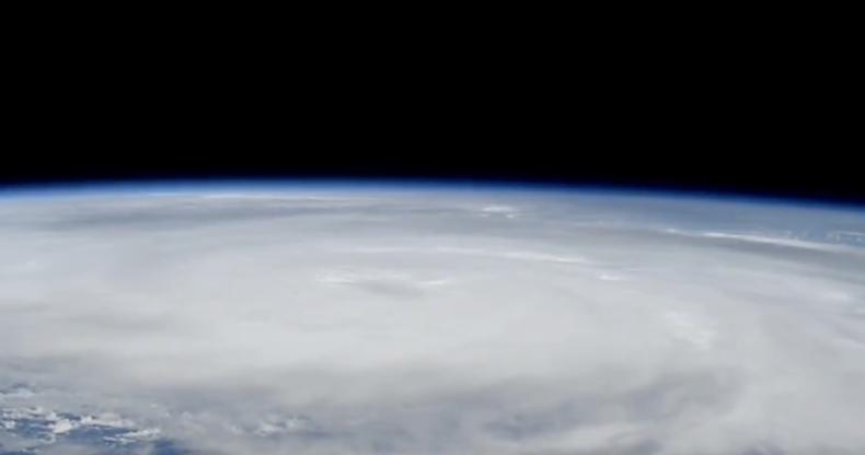 ISS captures eye of storm as Hurricane Helene hits Florida | World News ...