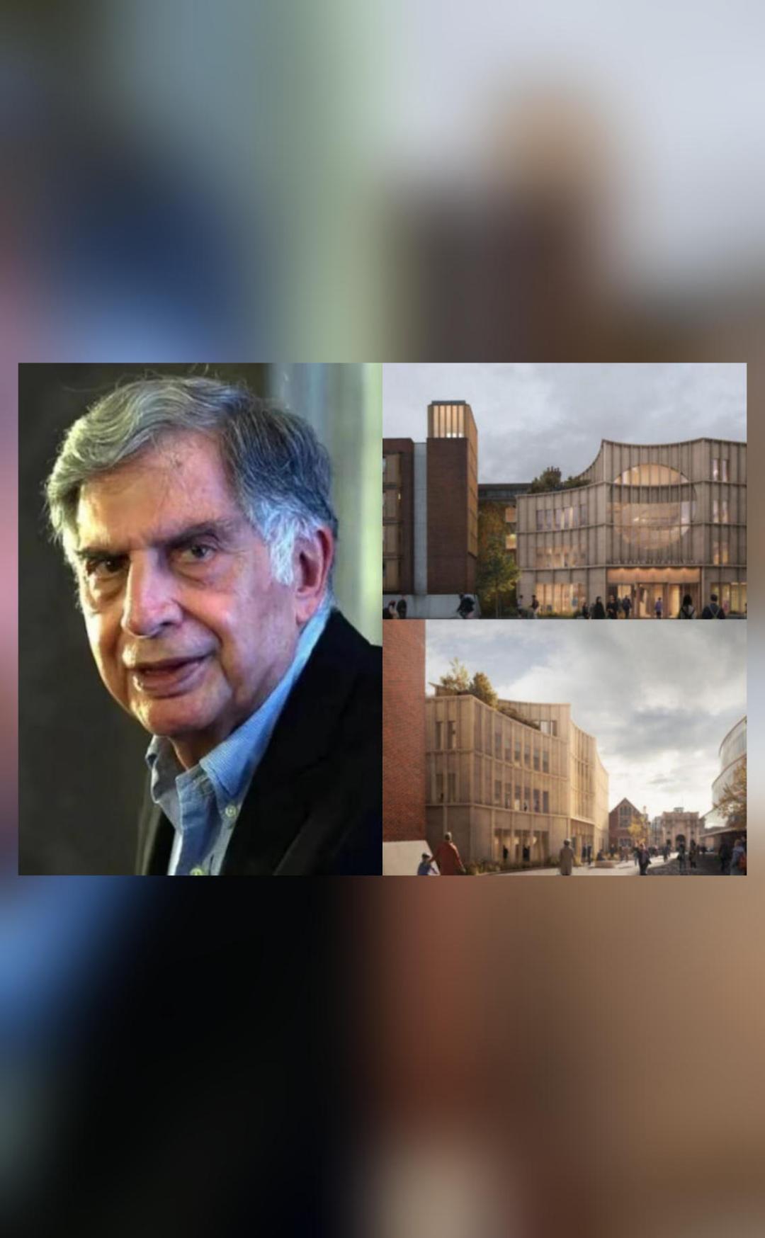New building to honour Ratan Tata announced by Oxford University ...