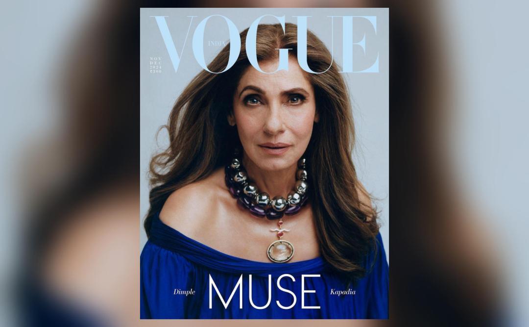 67-year-old Dimple Kapadia features on cover of Vogue | Entertainment ...