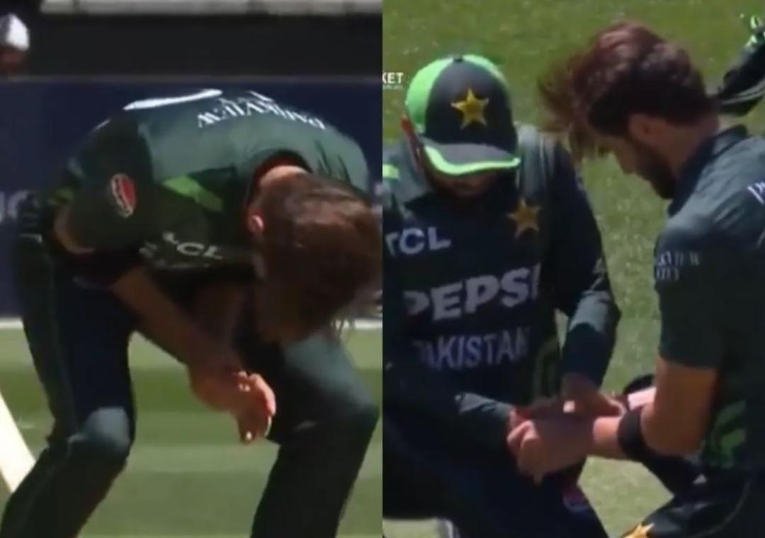 Babar Azam helps Shaheen Afridi fix his thumb injury | Sports News ...
