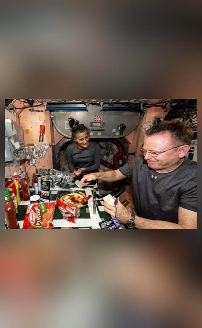 What are stranded astronauts Sunita Williams, Butch Wilmore eating in ...