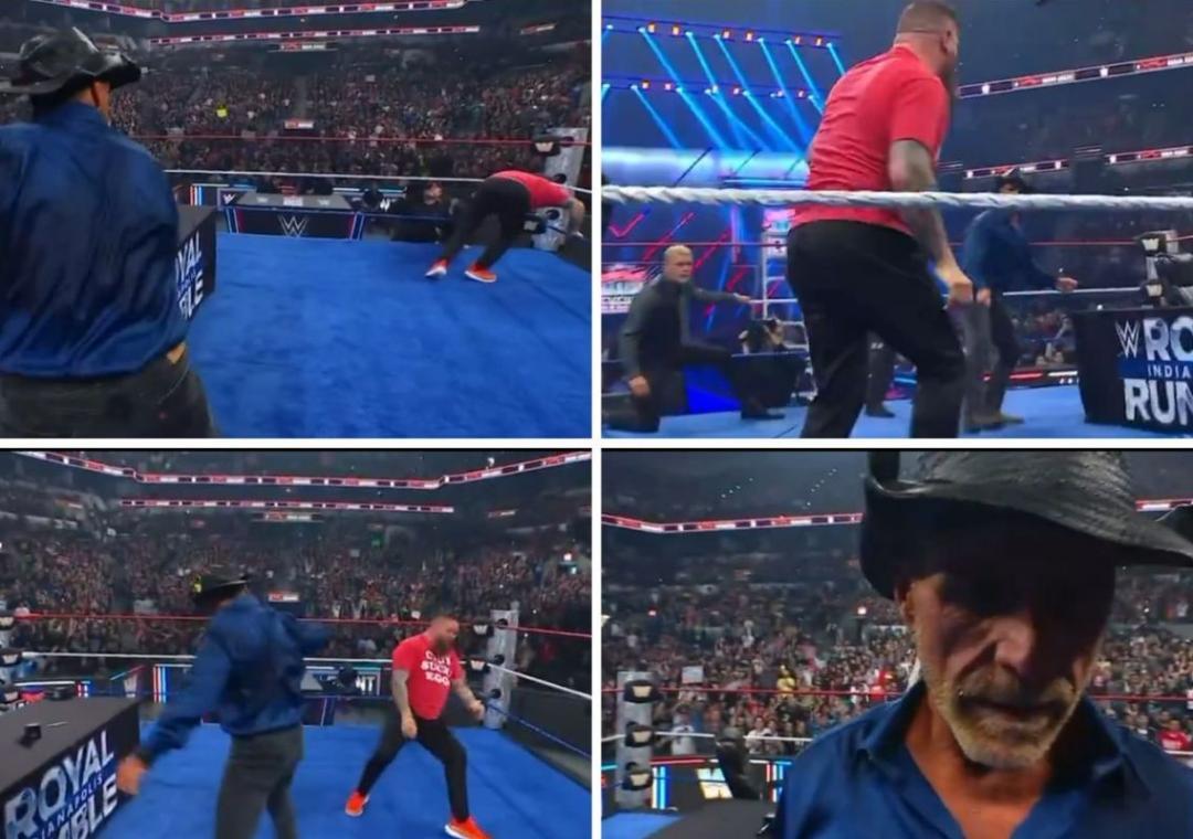 Shawn Michaels delivers Sweet Chin Music to Kevin Owens at SNME | Sports News | Inshorts