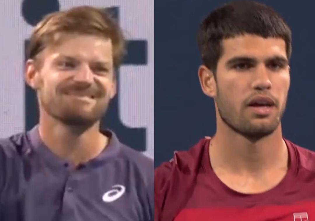 David Goffin stuns Carlos Alcaraz in Miami Open second round | Sports ...