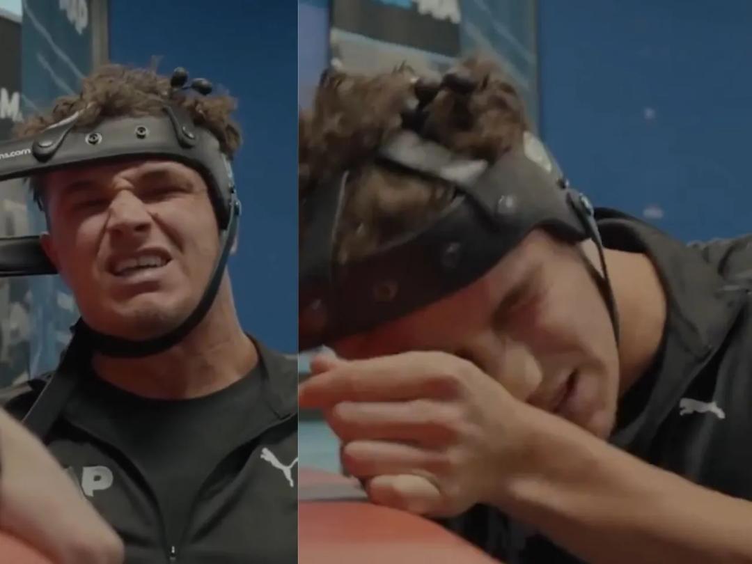 Lando Norris' brutal neck training nearly pushes him to tears | Sports ...