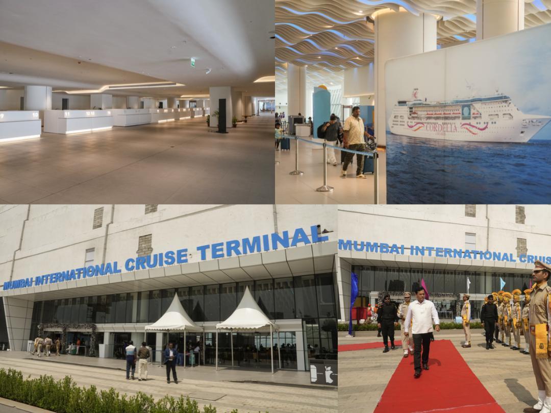 India's largest cruise terminal launched in Mumbai | National News | Inshorts