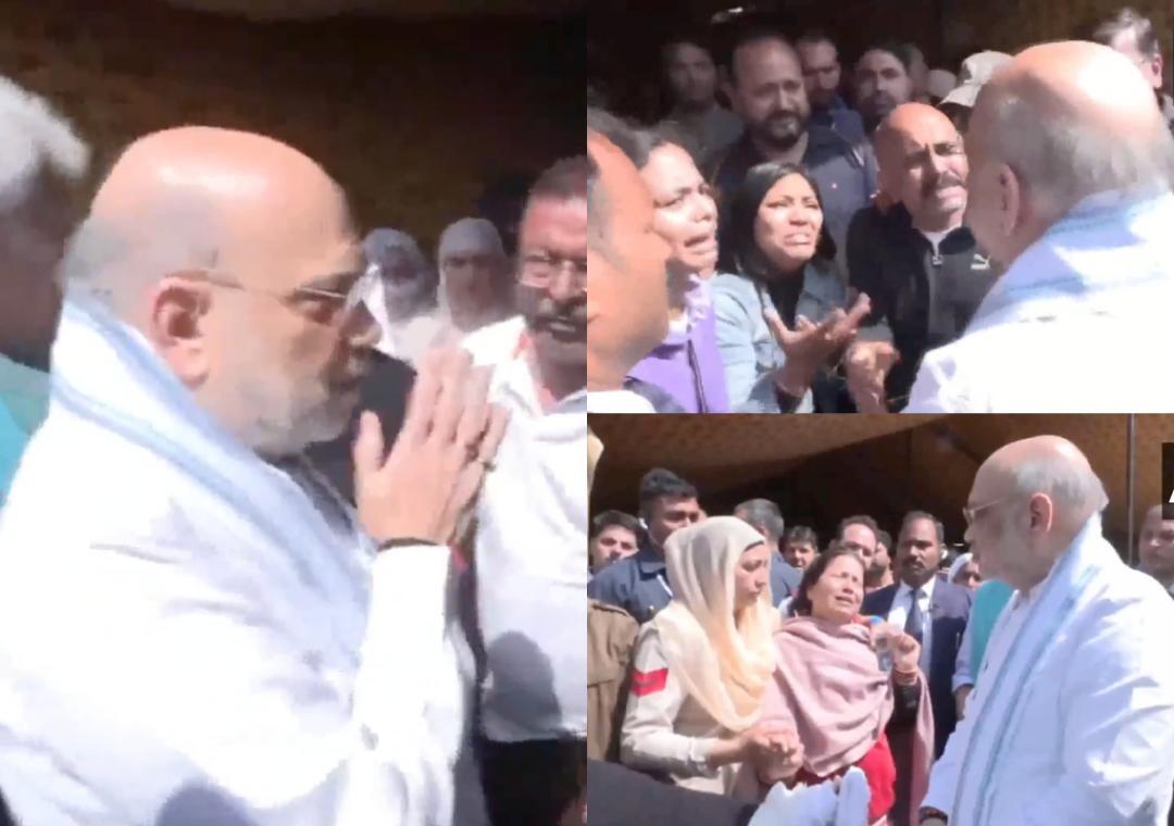 Home Minister Amit Shah meets families of Pahalgam terror attack victims | National News | Inshorts