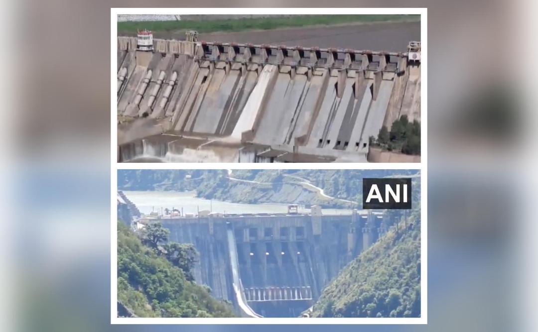 1st visuals from two dams surface as India suspends Indus Waters Treaty ...