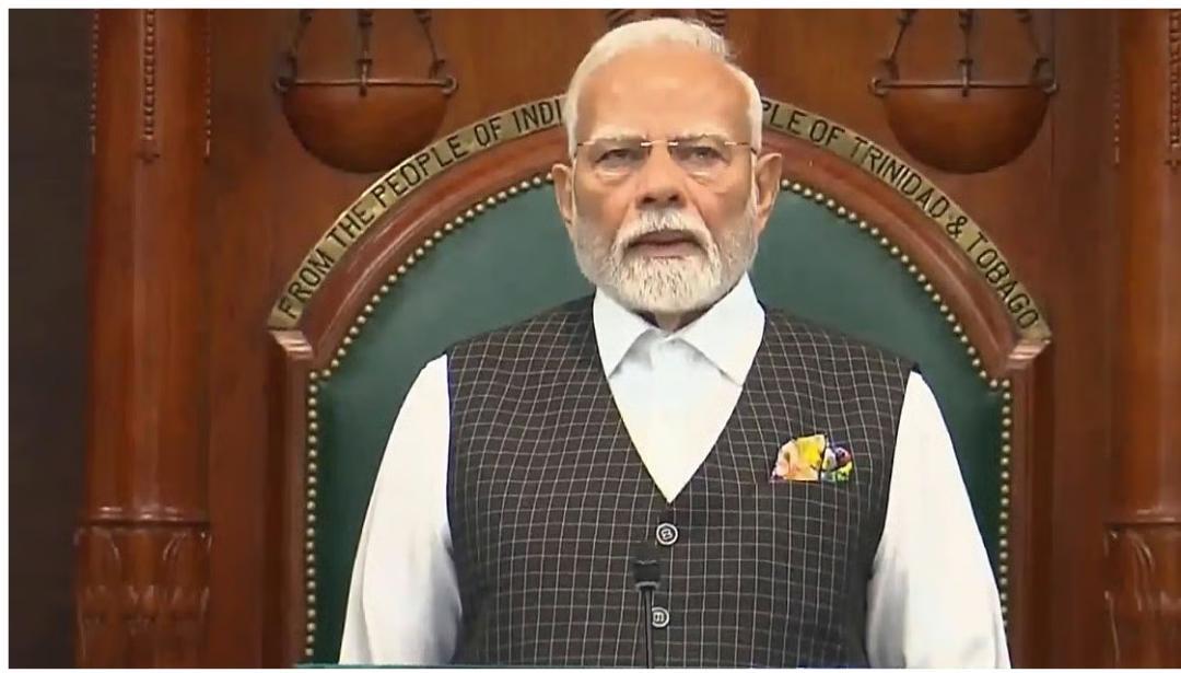 Indian national anthem played in Trinidad & Tobago parliament | World ...