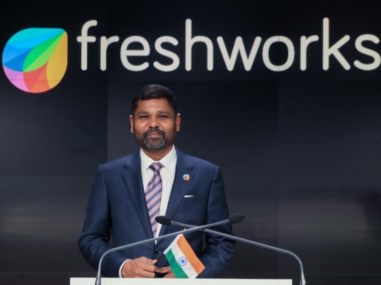 Freshworks CEO Girish Mathrubootham steps down | Startup News | Inshorts