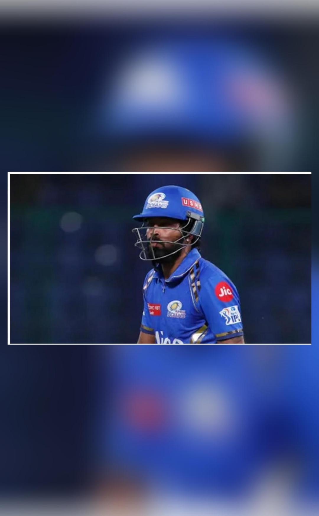 MI fan girl brutally trolls skipper Hardik after his dismissal | Hatke ...